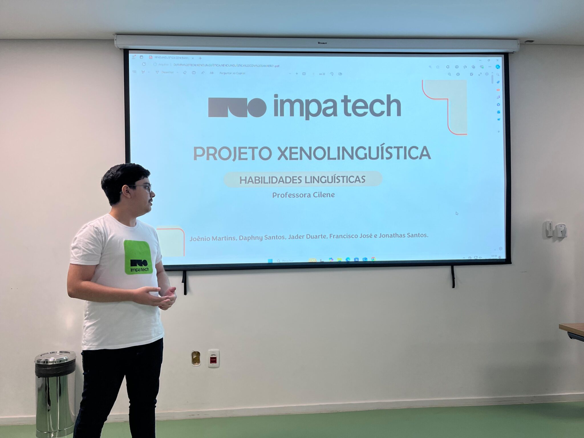 Alunos organizam a 1ª Mostra de Xenolinguística do IMPA Tech – IMPA Tech